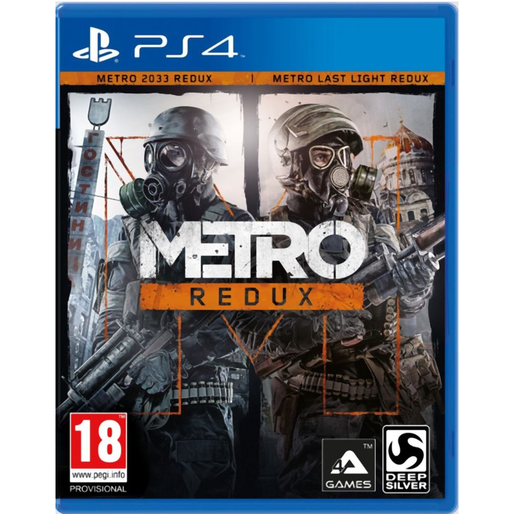 PS4 Metro Redux Double Pack (2033 + Last Light) - ToyCity Online e-shop